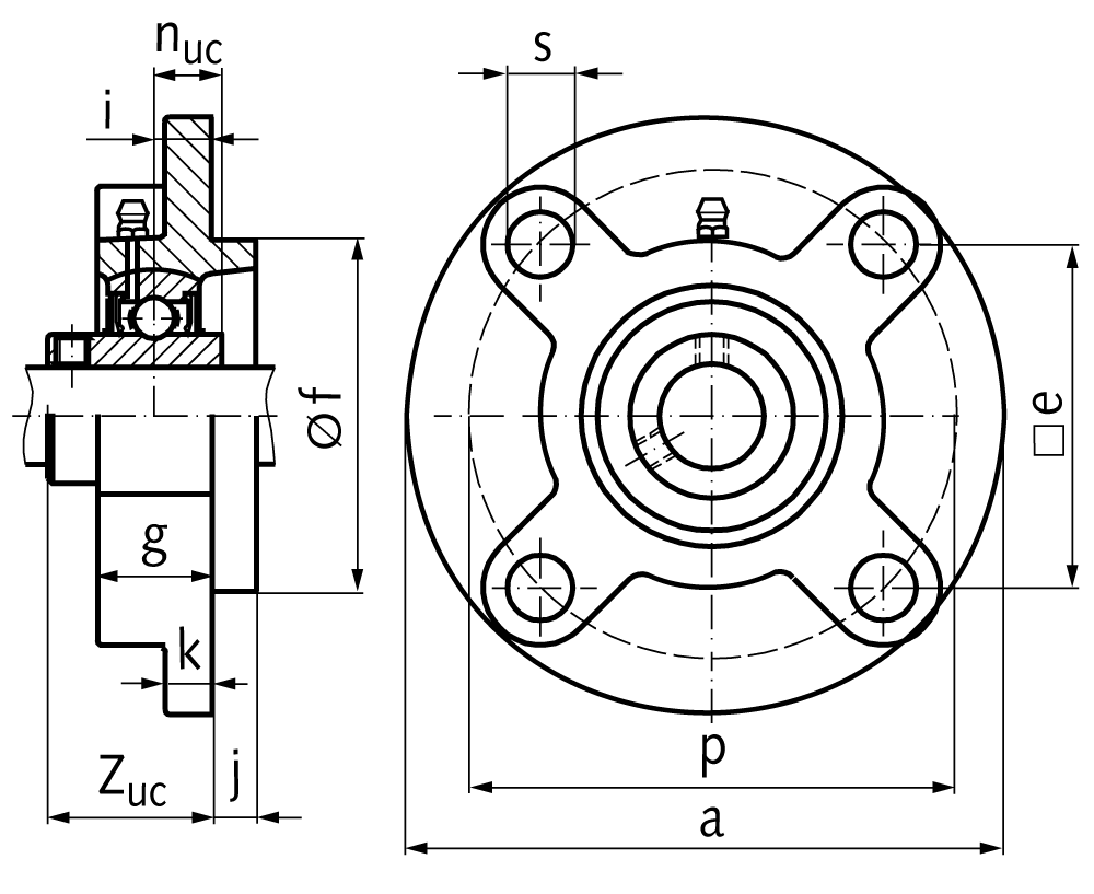 SLB UCFC212 Bearing Unit 60er Welle Lagerbock NOS neu OVP 4,9 kg ...