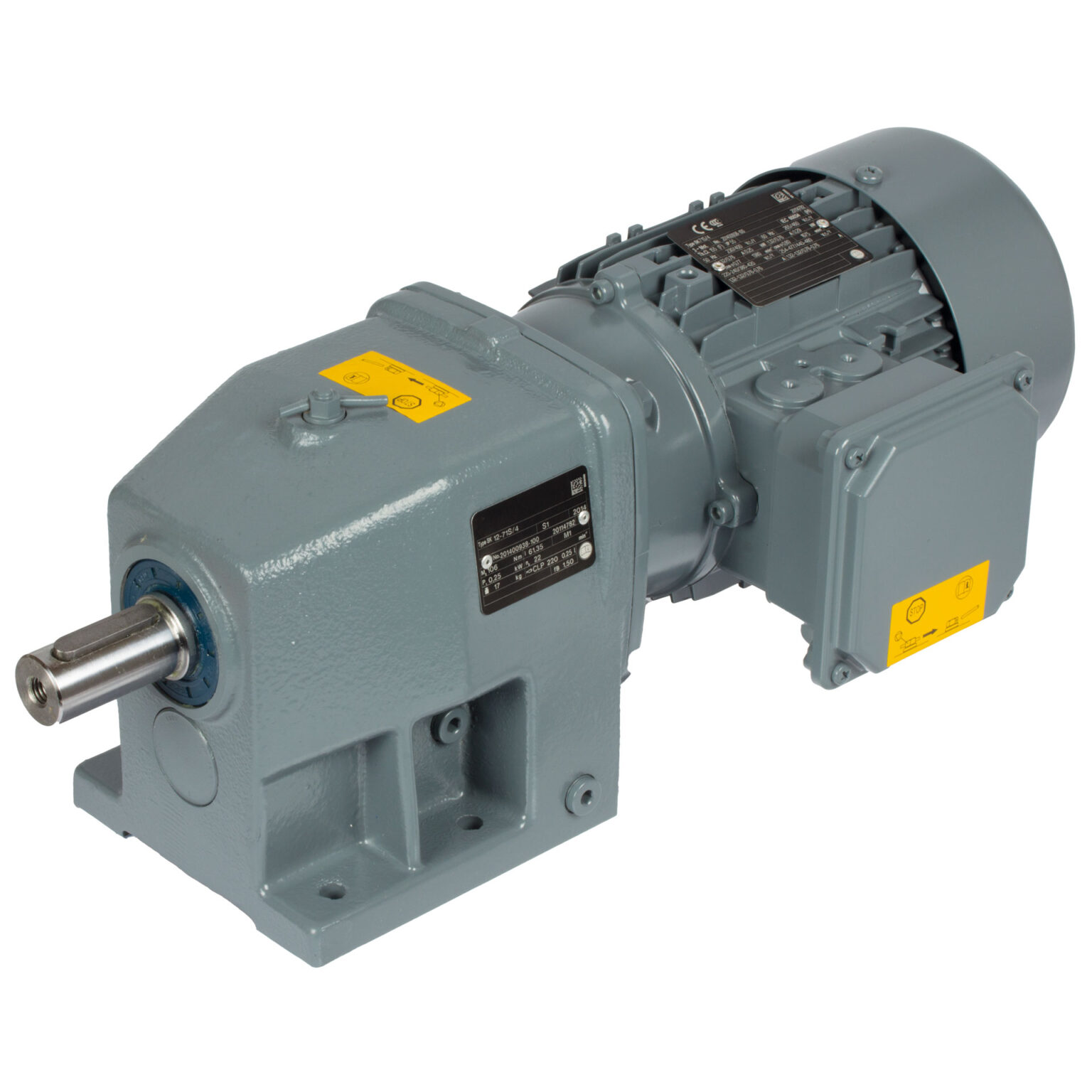 Helical geared motor NR/I 0.37kW 230/400V 50Hz model B3 n2 = 291 rpm ...