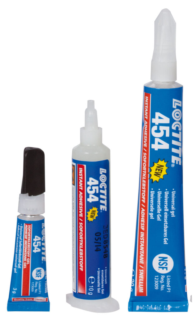 Loctite 454 Universal instant adhesive non-drip gel content 10 g ...