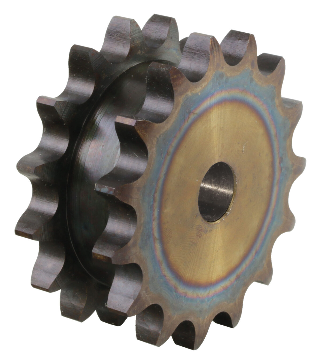 Double sprocket ZREG for 2 single roller chains 12 B-1 19 teeth ...
