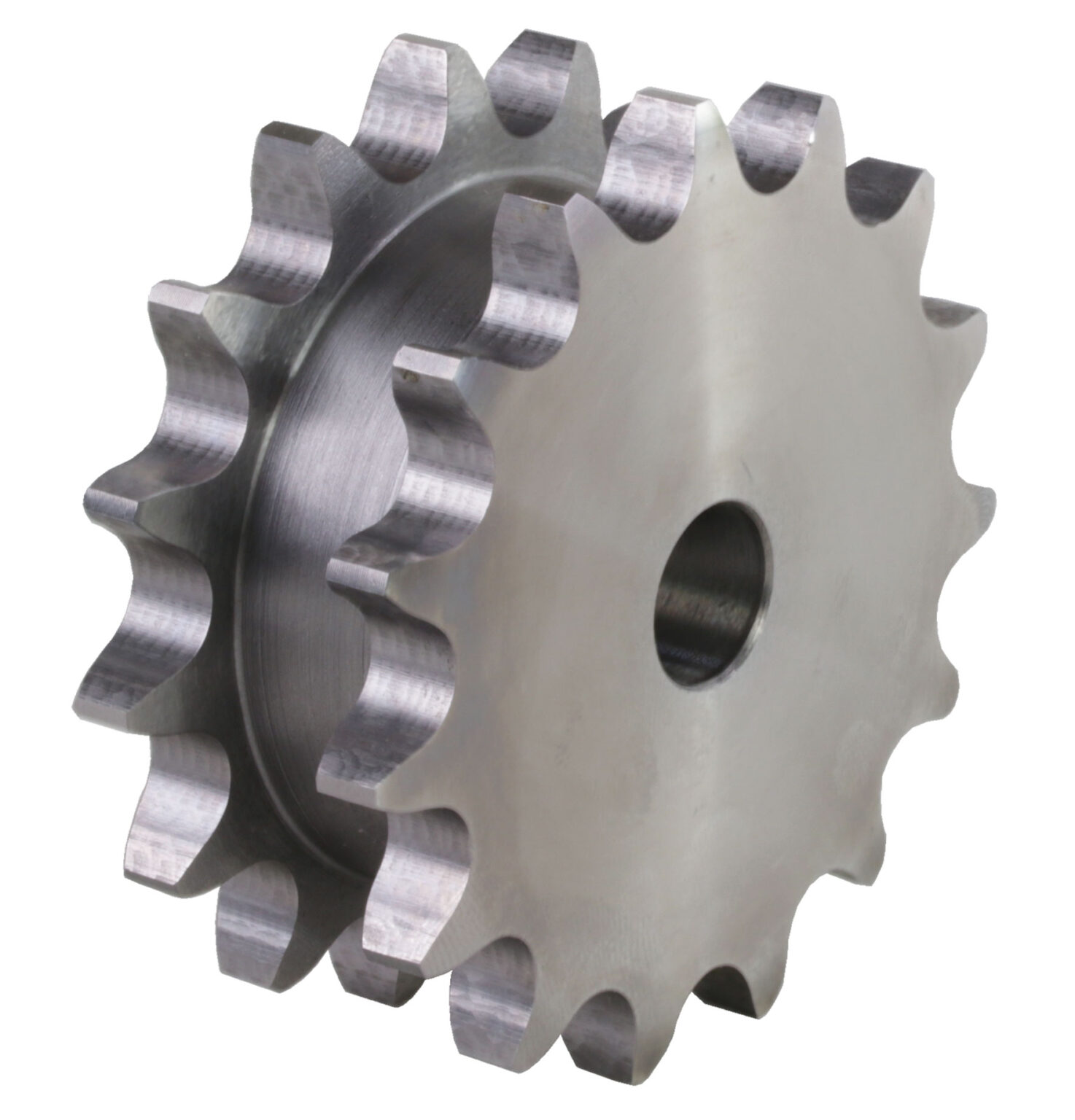 Double sprocket ZRE for 2 single roller chains 12 B-1 17 teeth material ...