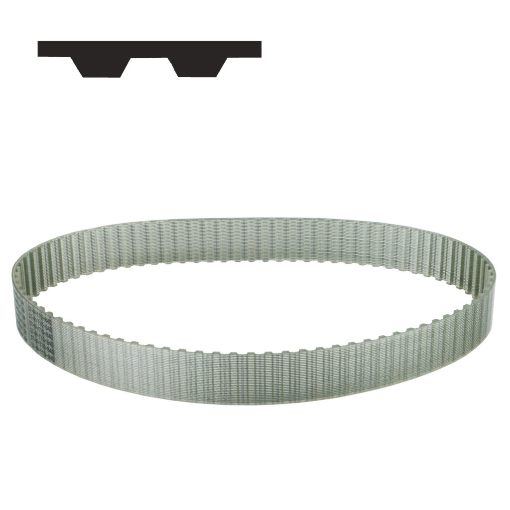Polyurethane timing belt T10 width 50mm Lw 840mm 84 teeth 50 T10/840 PN ...