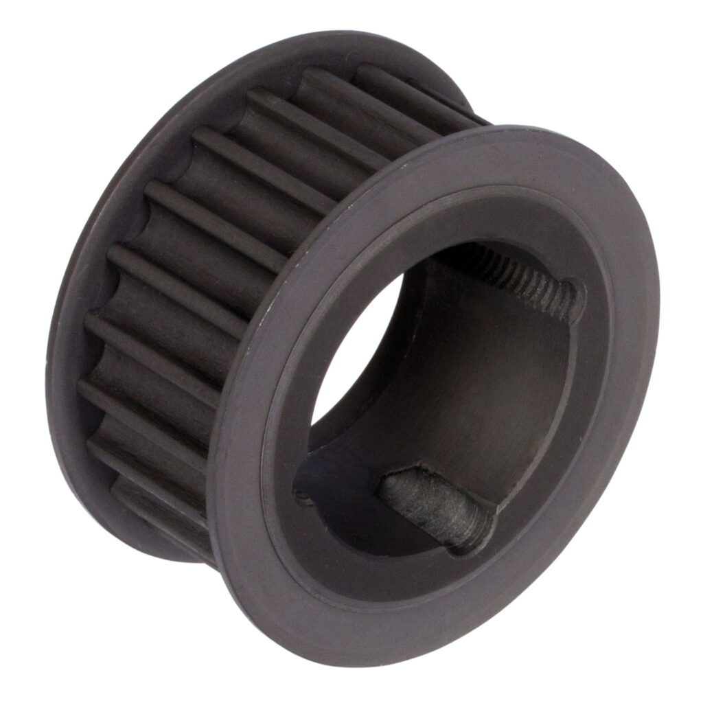 Timing belt pulley HTD 8M material steel 22 teeth for belt width 20mm ...